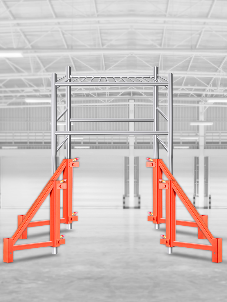 VEVOR Scaffold Outrigger Scaffolding Outriggers 18 x 18 In 4 Pcs w ...