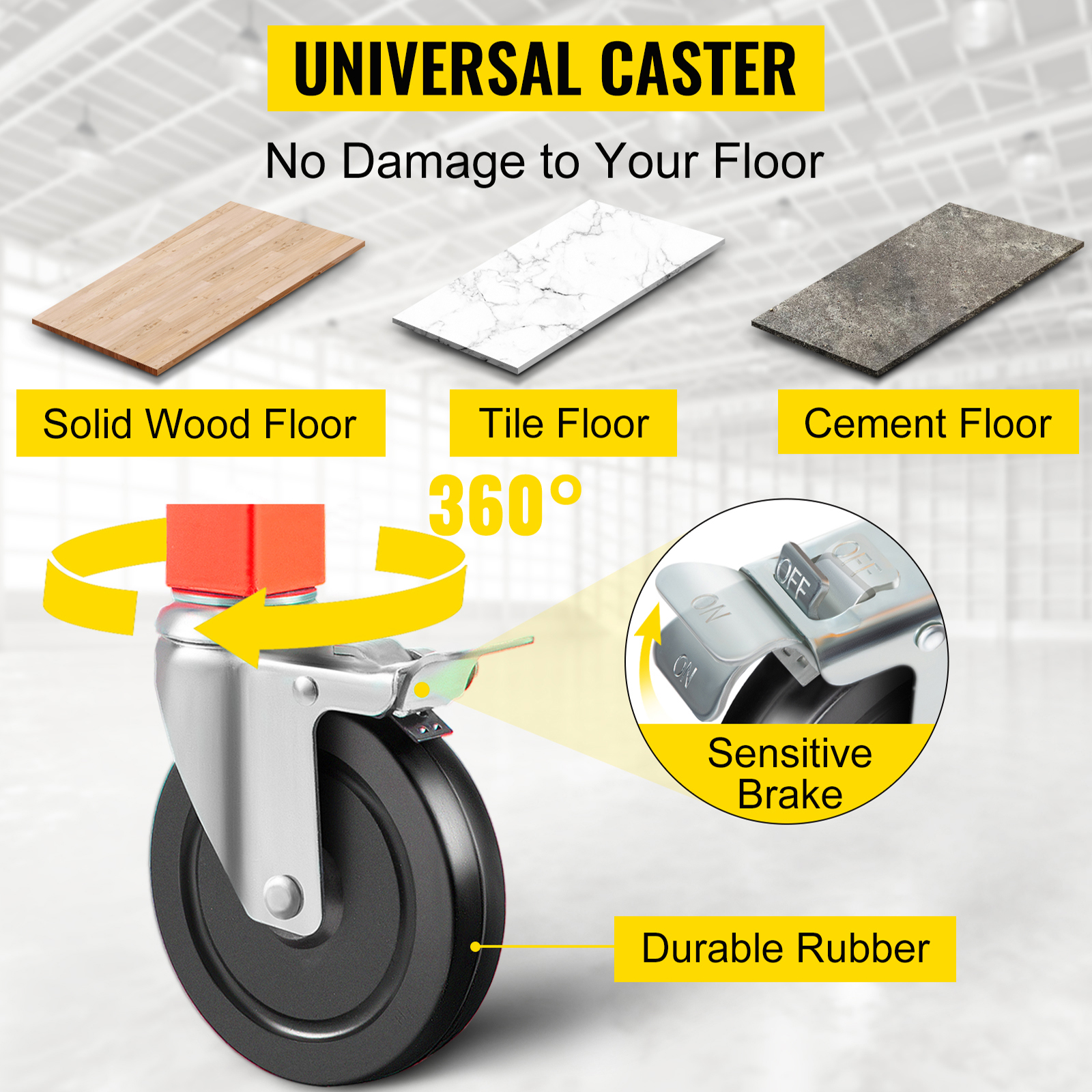 VEVOR Scaffold Outrigger Outrigger Set 18" x 18" 4 Pcs w/ Locking Pin ...