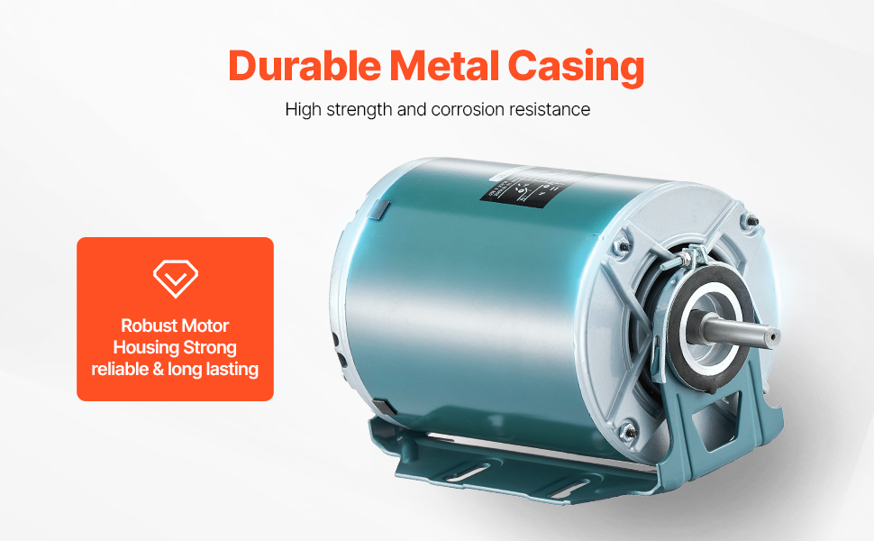 1/2HP Furnace Blower Motor 1720RPM 115V 7.1A 0.78" Shaft Length CW/CCW ...