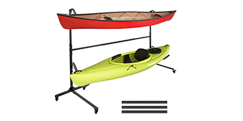 VEVOR Freestanding Kayak Storage Rack, 200 LBS Weight Capacity ...