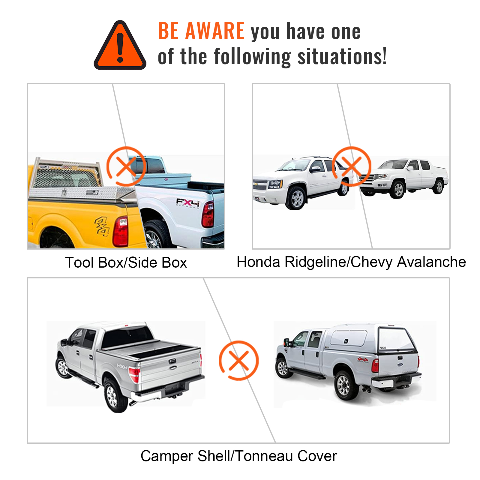 VEVOR Truck Rack, 19-34inch Extendable Truck Ladder Rack, 38.6"-43.6 ...