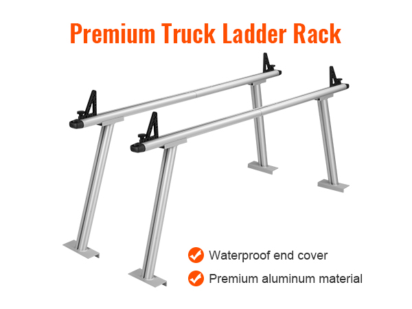 VEVOR Truck Rack Pick up Truck Ladder 71"x31" Size 800 lbs Capacity for ...