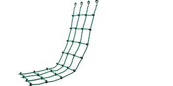 VEVOR Climbing Cargo Net, 30" x 150" Climbing Net, Polyester Playground ...