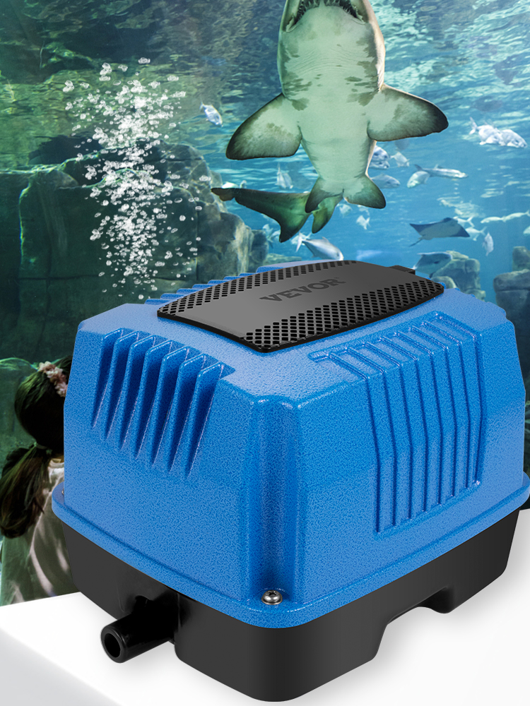 VEVOR Linear Air Pump, 105W/110V Septic Air Pump, 42Kpa Septic Aerator ...