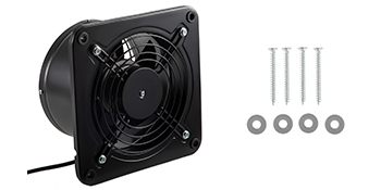 VEVOR Industrial Exhaust Fan, 8'' Ventilation Extractor,41W Commercial ...