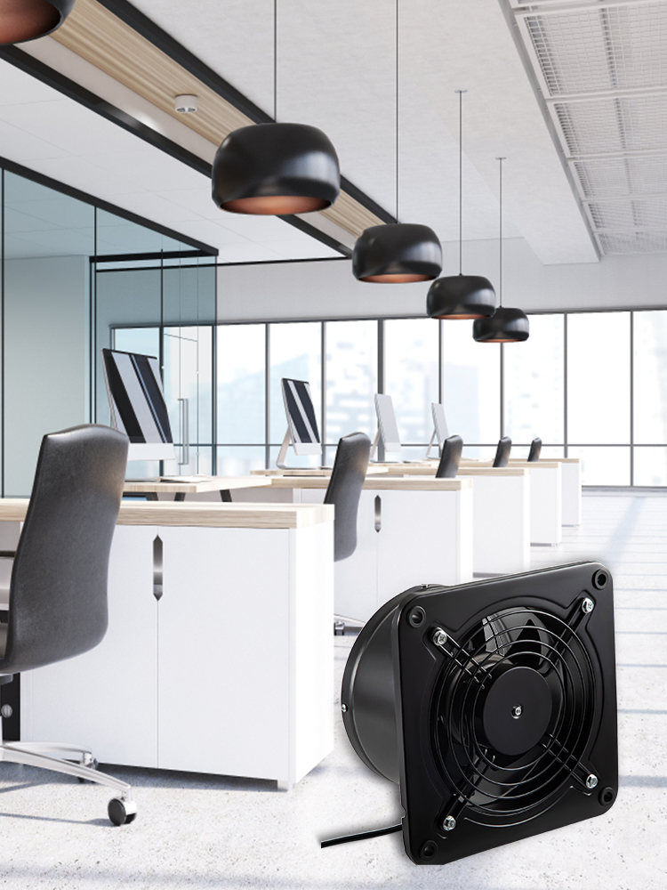 VEVOR Industrial Exhaust Fan, 8'' Ventilation Extractor,41W Commercial ...