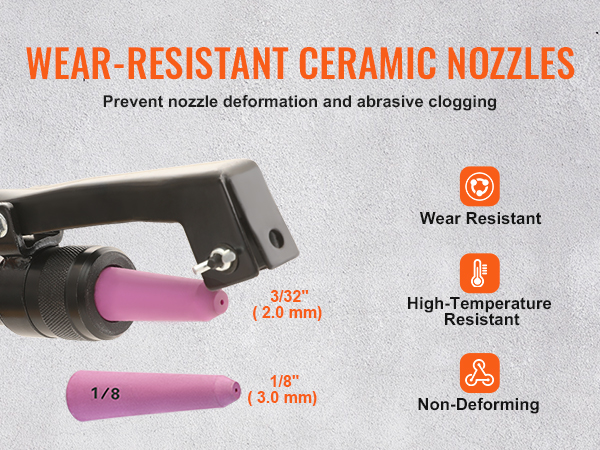 VEVOR 10 Gallon Heavy-Duty Sand Blaster, 60-110 PSI High Pressure ...