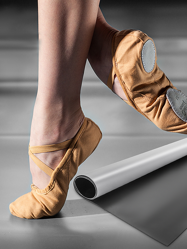 VEVOR Dance Floor Roll Portable 6.6x49.2ft Practice Dance Floor 1.5mm ...