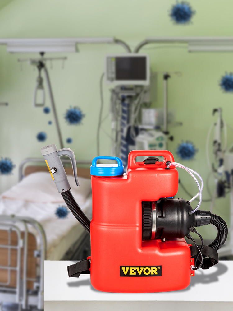 VEVOR Electric Fogger Machine 5.2GAL Backpack Sprayer 1200W Backpack ...