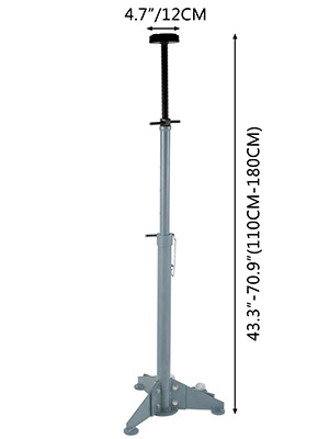 VEVOR Underhoist Stand 1500 LBS Capacity Pole Jack Heavy Duty Jack ...
