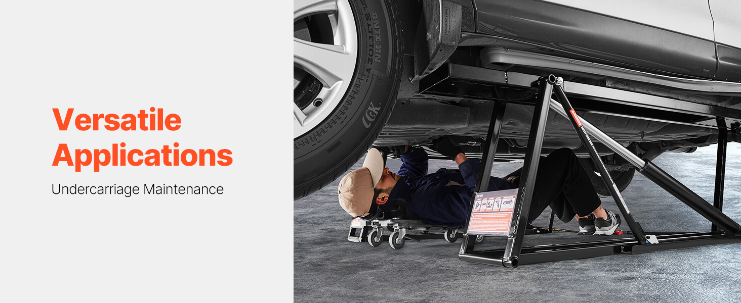 VEVOR 5000 lbs Car Lift Adjustable Car Lifts with Remote Control for ...