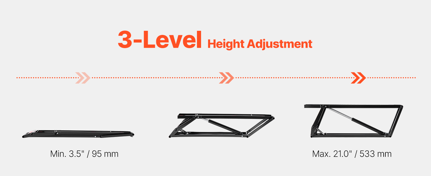 VEVOR 7000 lbs Car Lift Adjustable Car Lifts with Remote Control for ...