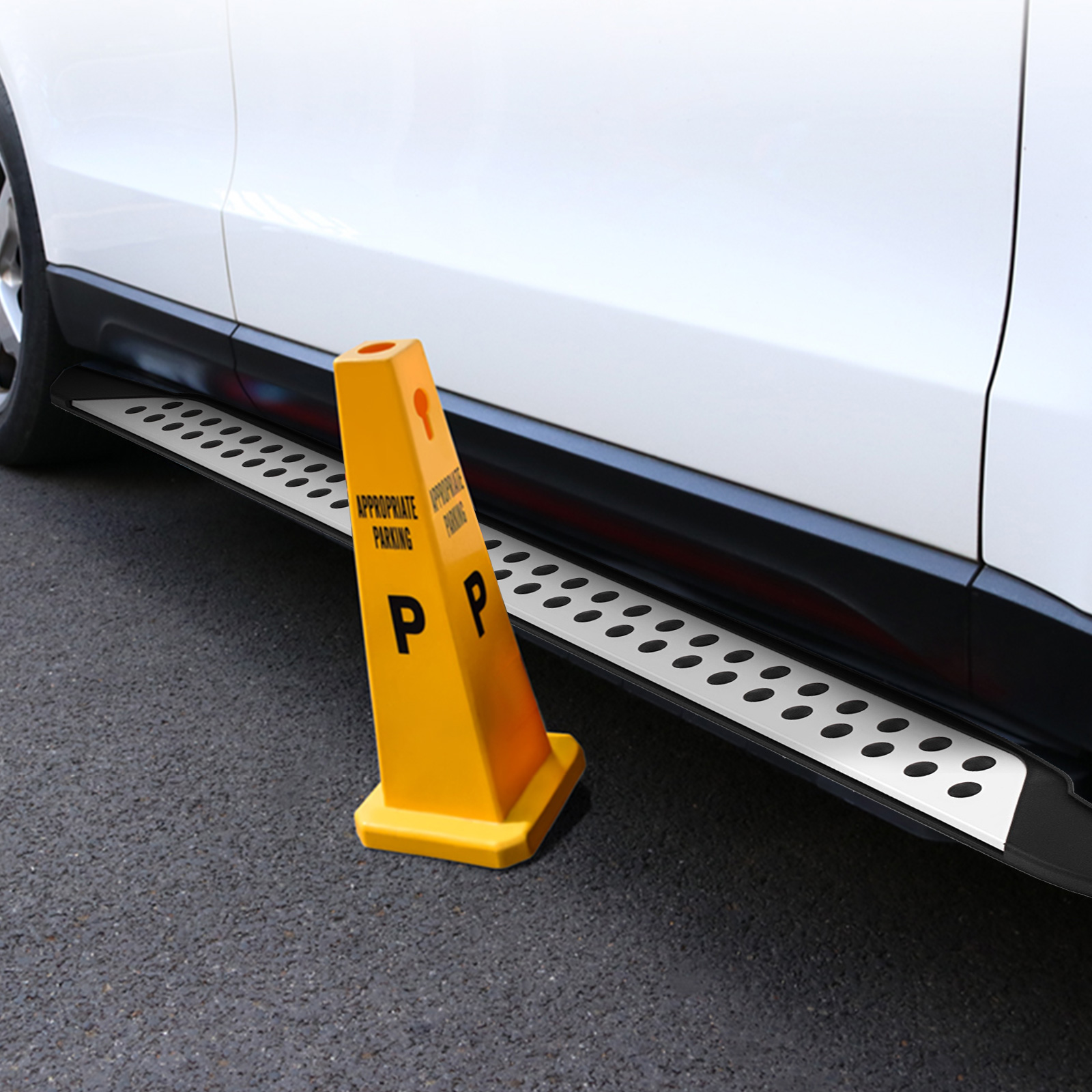 US Stock Side Step for Toyota CHR 2018 Running Board Nerf Bar Aluminum ...