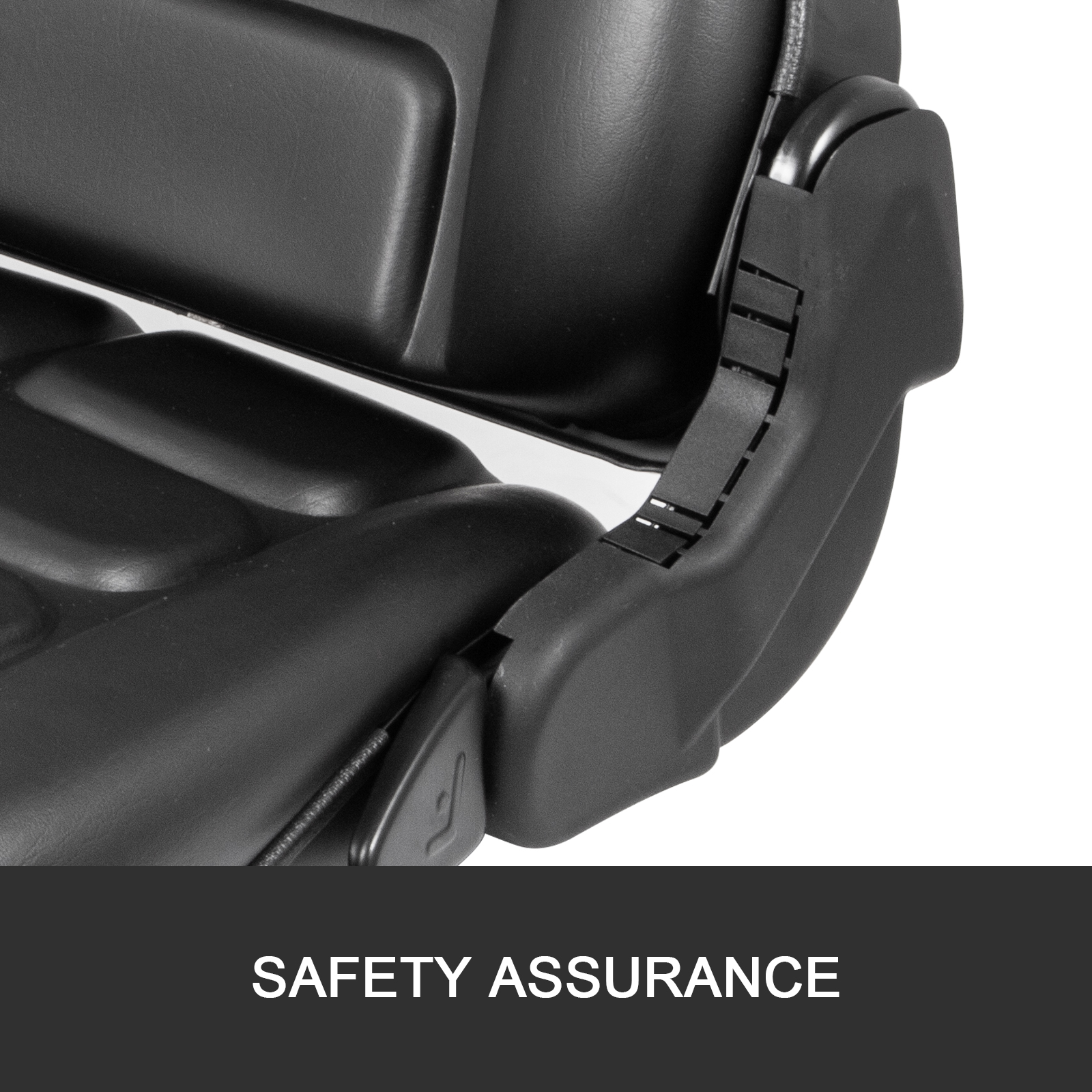 Universal Forklift Seat Full Suspension New Black Seat For Excavator ...