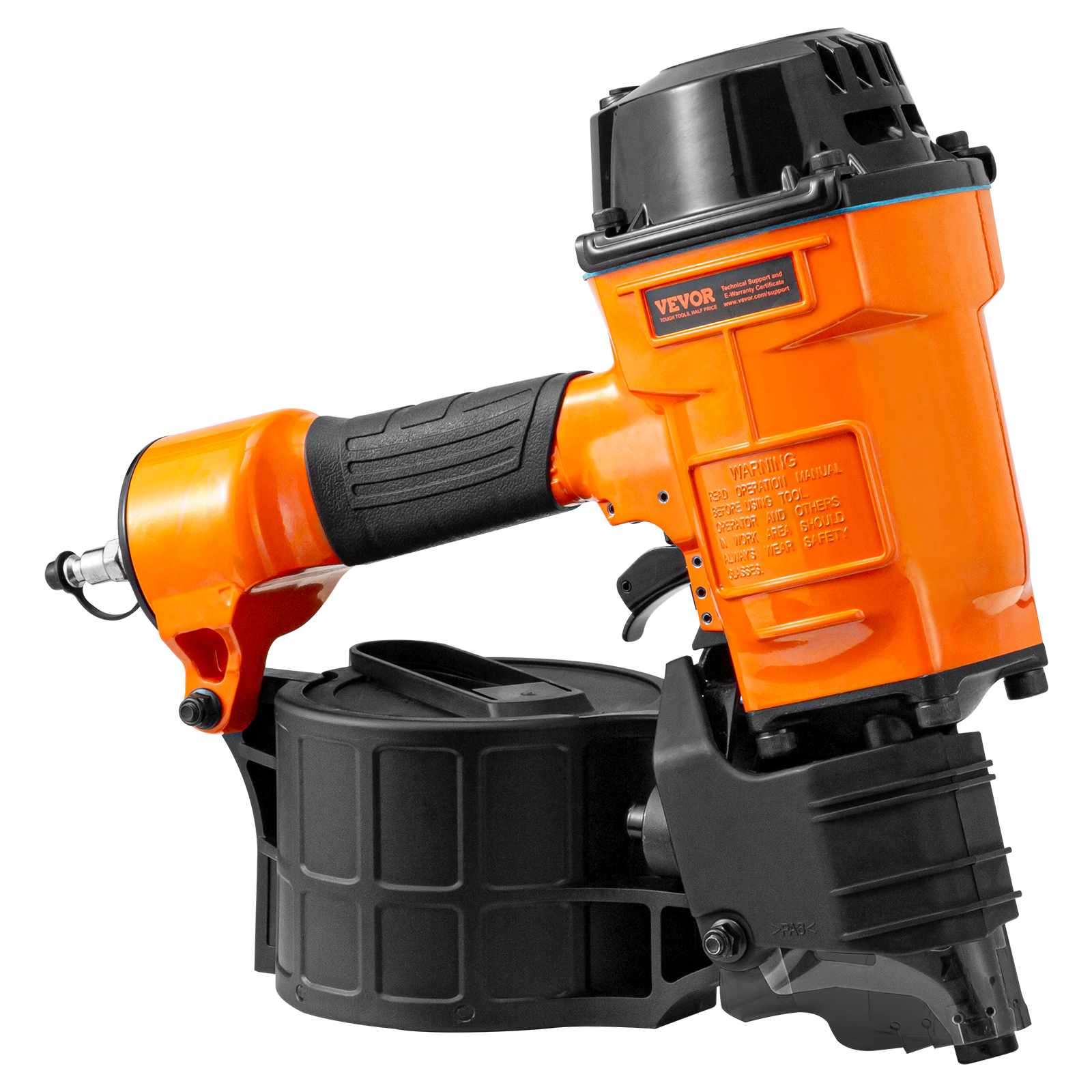 Uimoso Coil Framing/Siding Nailer 1 " to 3-1/2 " 15 Degree Pneumatic ...