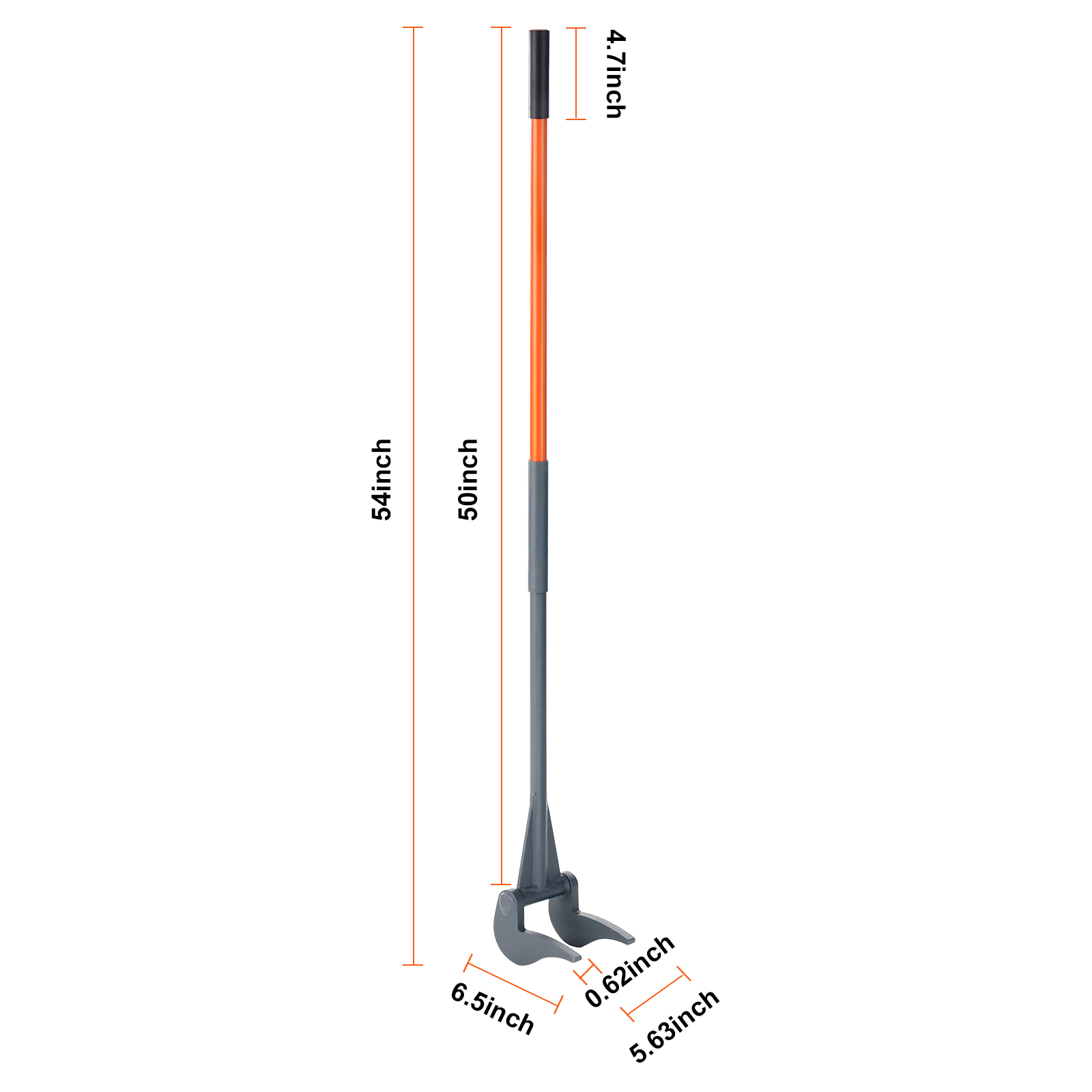 VEVOR Pallet Buster, 50-Inch Handle, 2000 lbs Weight Capacity, Q235 ...