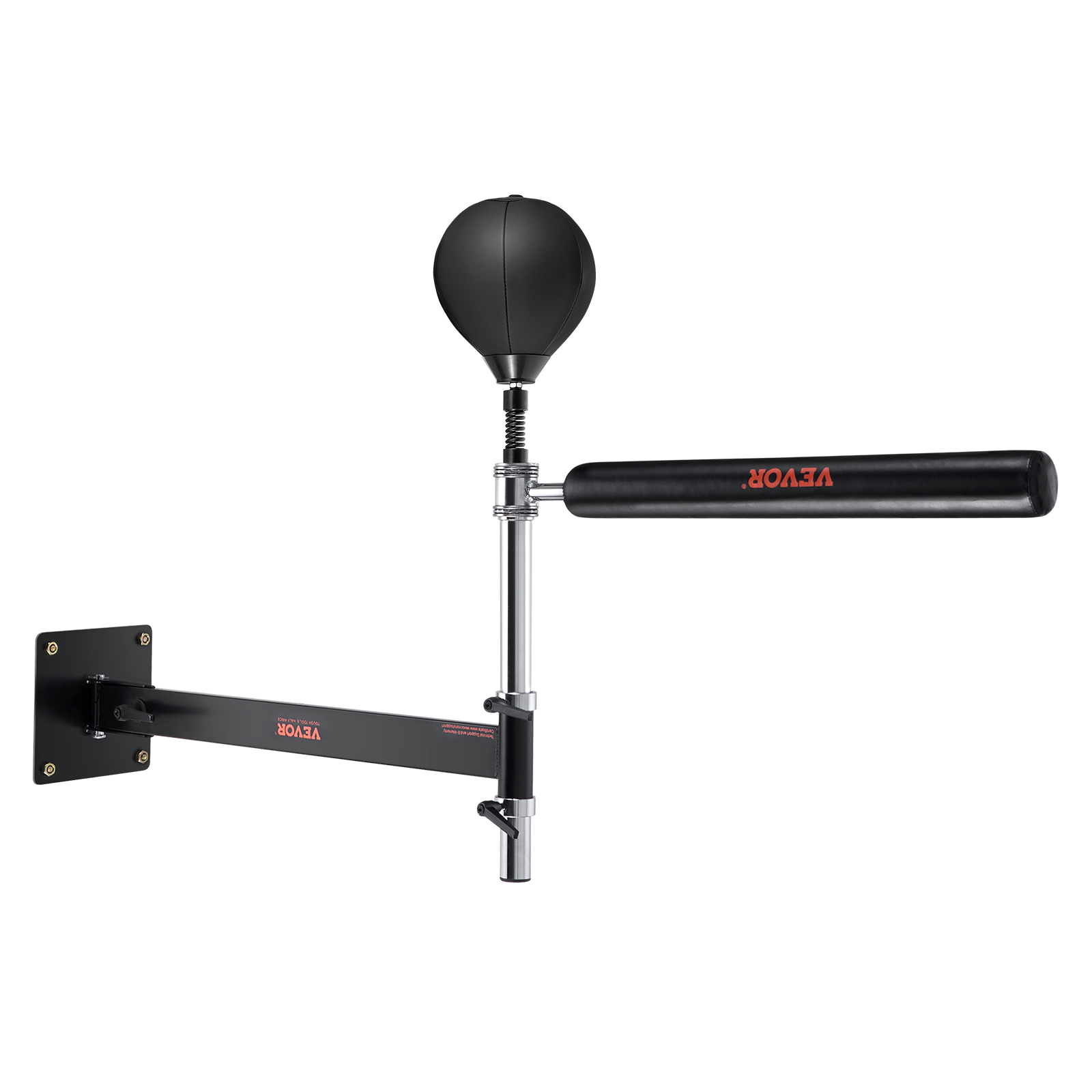 Wall Mount Boxing Spinning Bar Adjustable Reflex Speed Trainer with ...