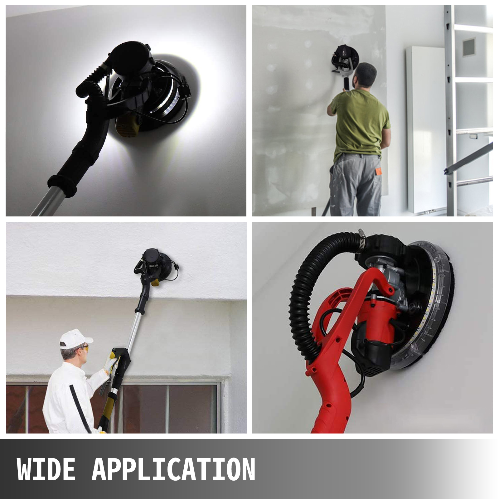 Electric Drywall Sander Extendable Sander With Led Strip Light 750w ...