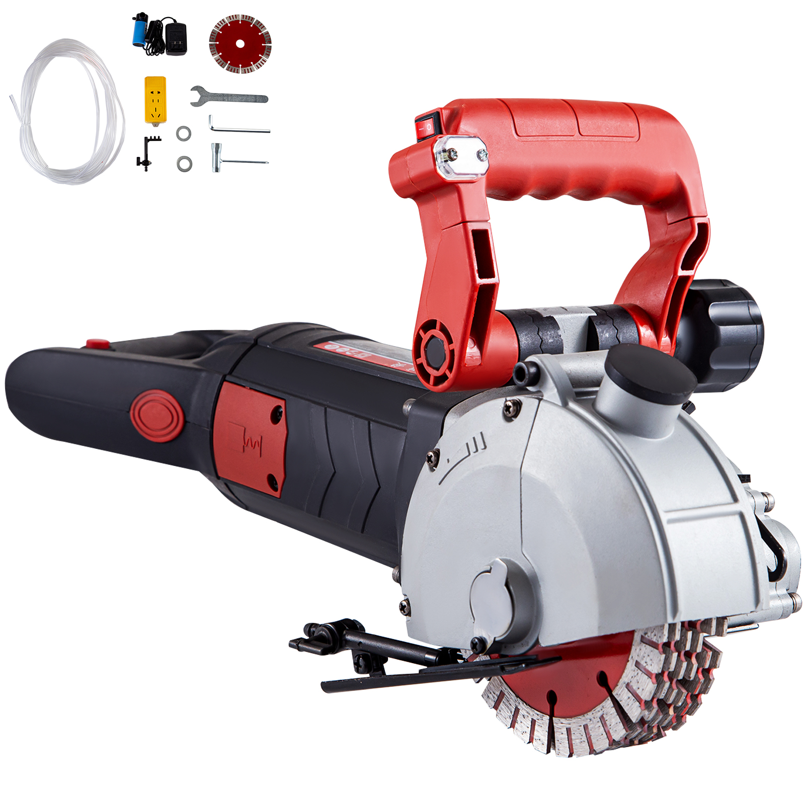 VEVOR Wall Chaser Wall Groove Cutting Machine 52 mm Depth, Wall ...
