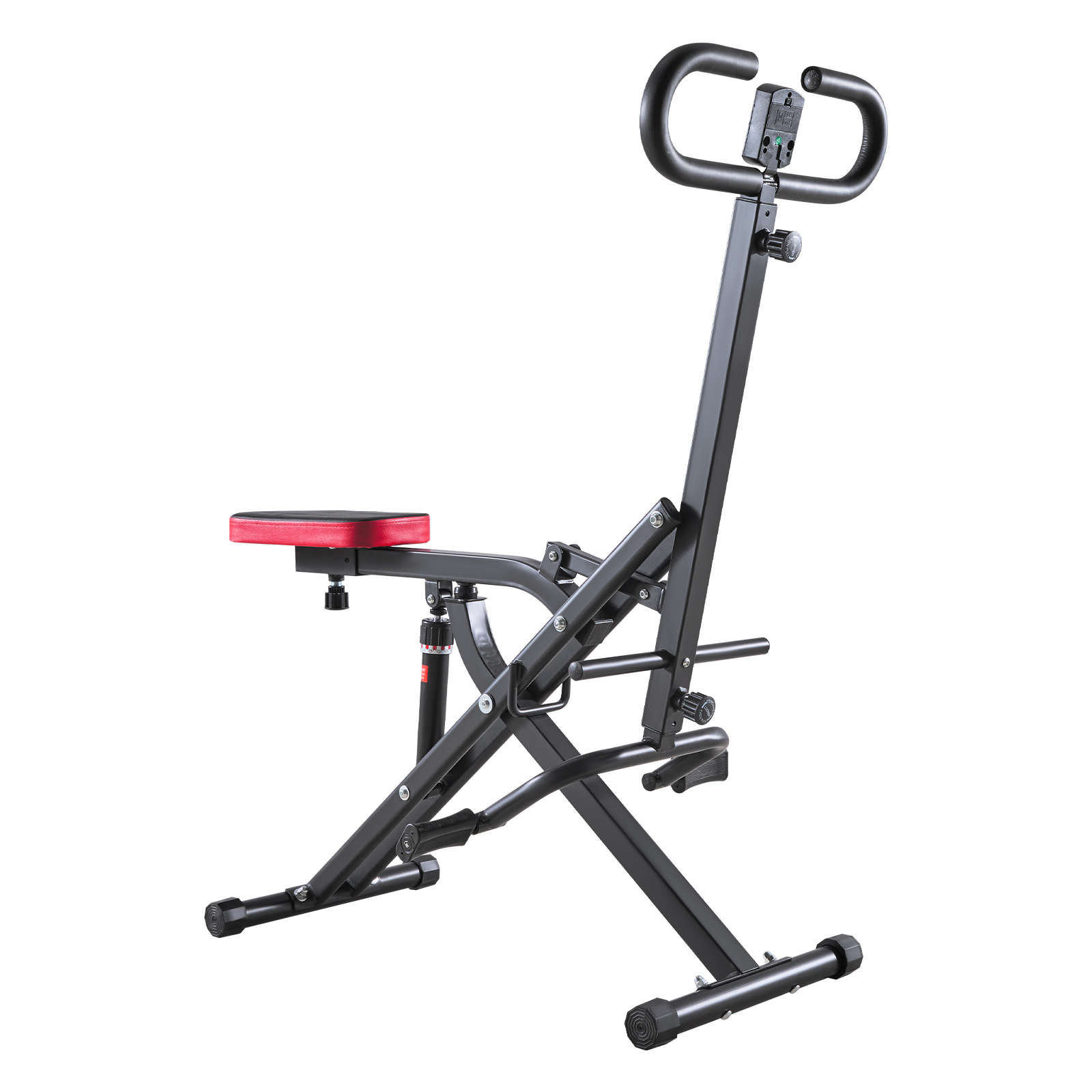 VEVOR Machine à Squats Domestique Résistance Réglable à 12 Niveaux ...