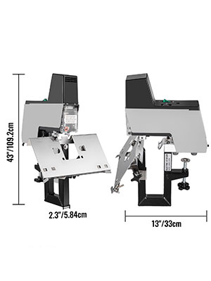 VEVOR Electric 106 Auto Rapid Saddle Stapler Book Binding Machine 2-50 ...