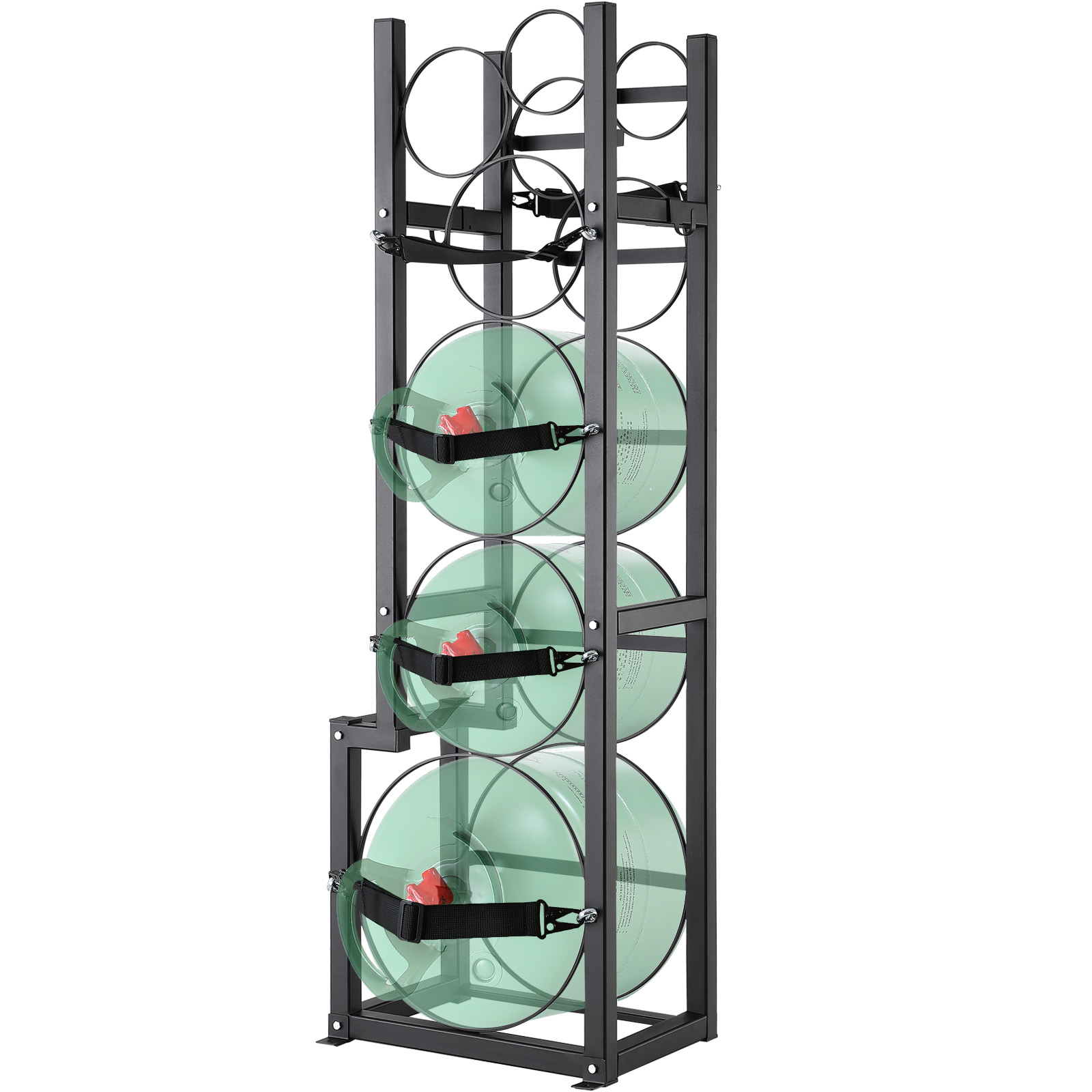 Uimoso Refrigerant Tank Rack 3/2/1x30/50lbs Bottle Tanks Cylinder Tank ...