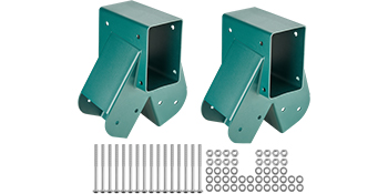 VEVOR A-Frame Middle Swing Set Brackets, Heavy Duty Carbon Steel Swing ...