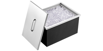 VEVOR Drop in Ice Chest, 20"L x 14"W x 12"H Stainless Steel Ice Cooler ...