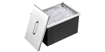VEVOR Drop in Ice Chest, 22"L x 17"W x 12"H Stainless Steel Ice Cooler ...