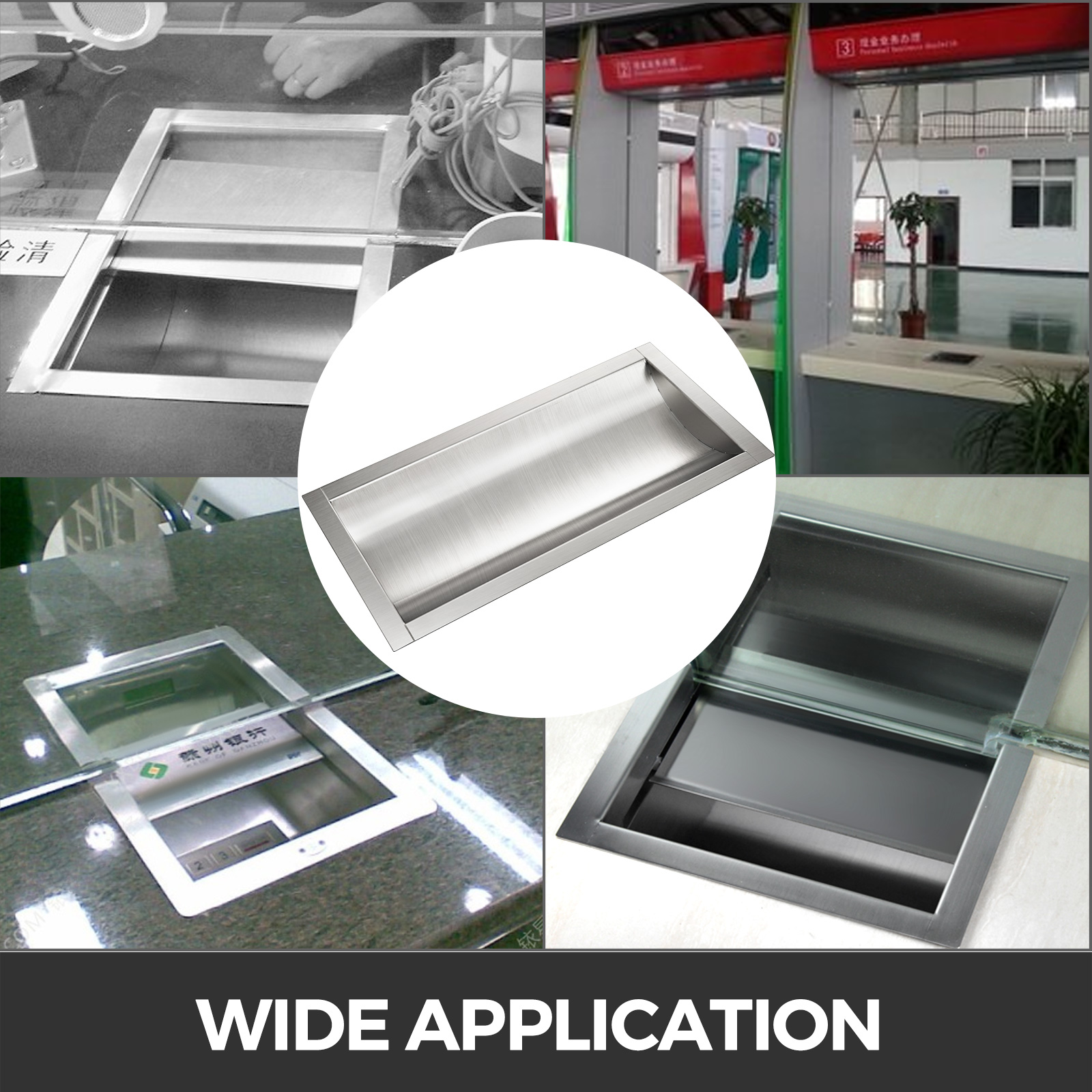 Cash Window Drop-in Deal Tray 18"(l) X 10"(w) Business Banks 304 ...