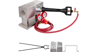 VEVOR Propane Knife Forge, Blacksmithing Forge with Single Burner ...