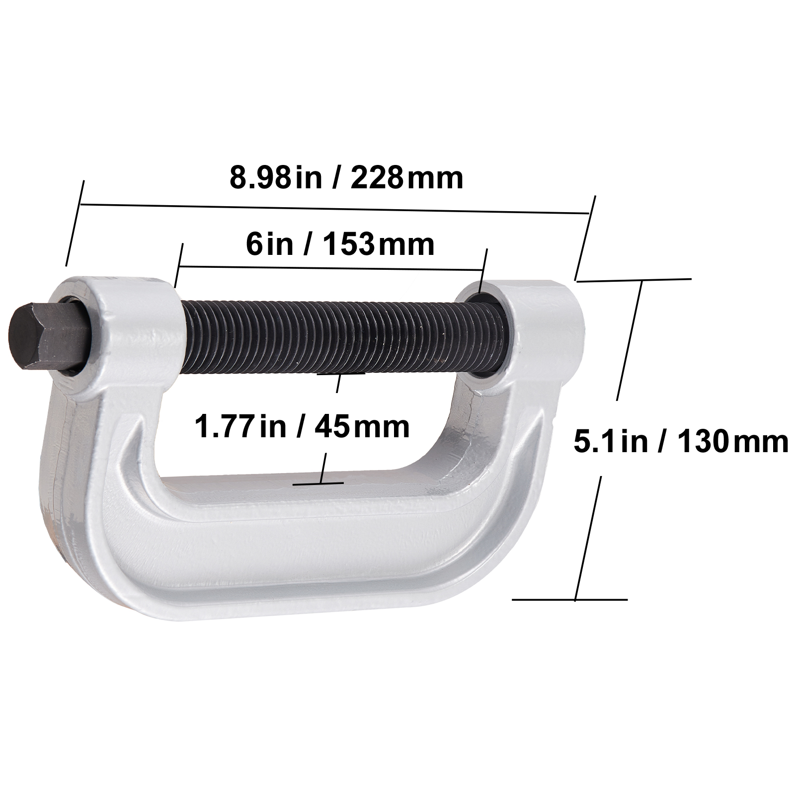 VEVOR Ball Joint Press Kit, 25 pcsTool Kit, C-press Ball joint Remove ...