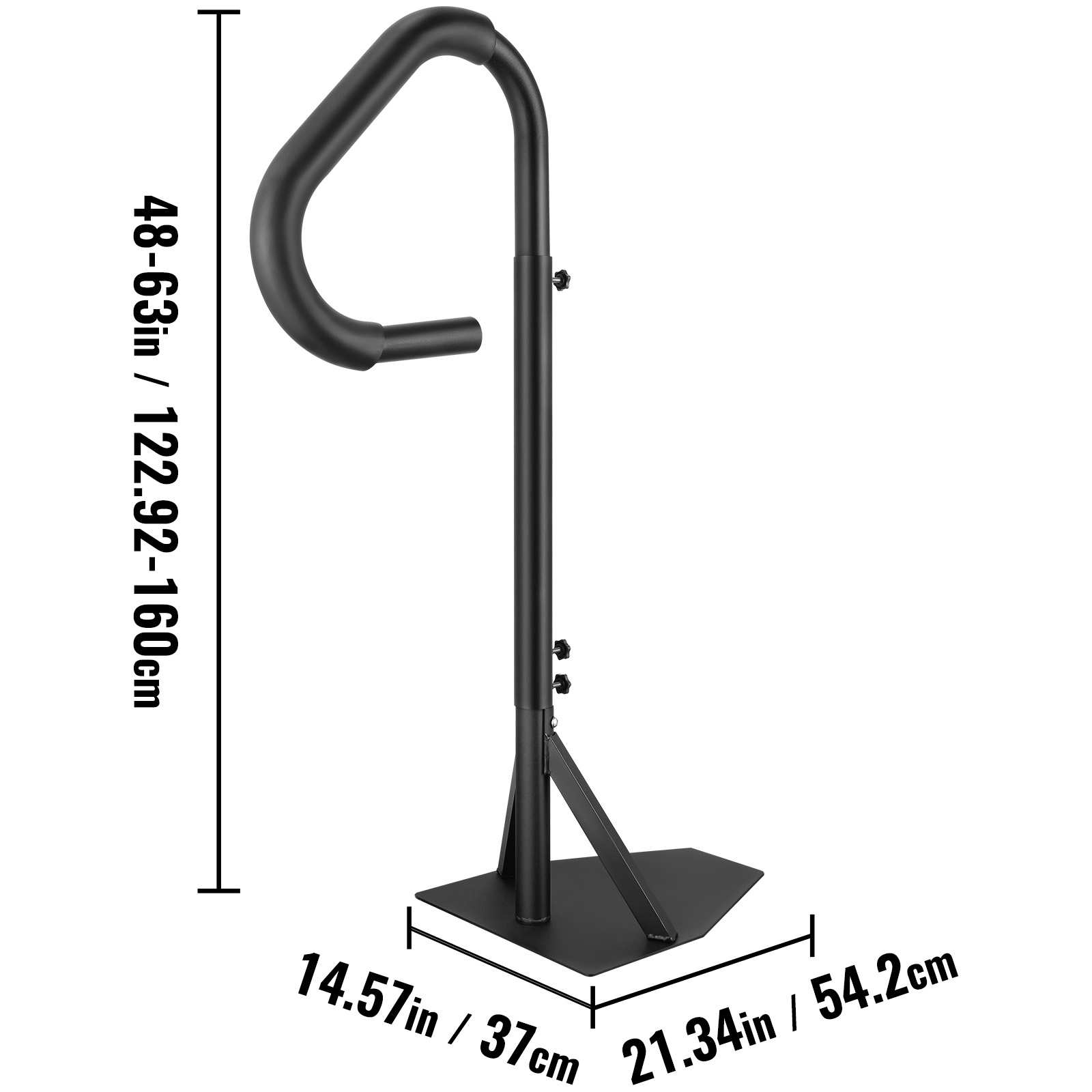 VEVOR Hot Tub Handrail Spa Side Handrail 360 Rotatable 48