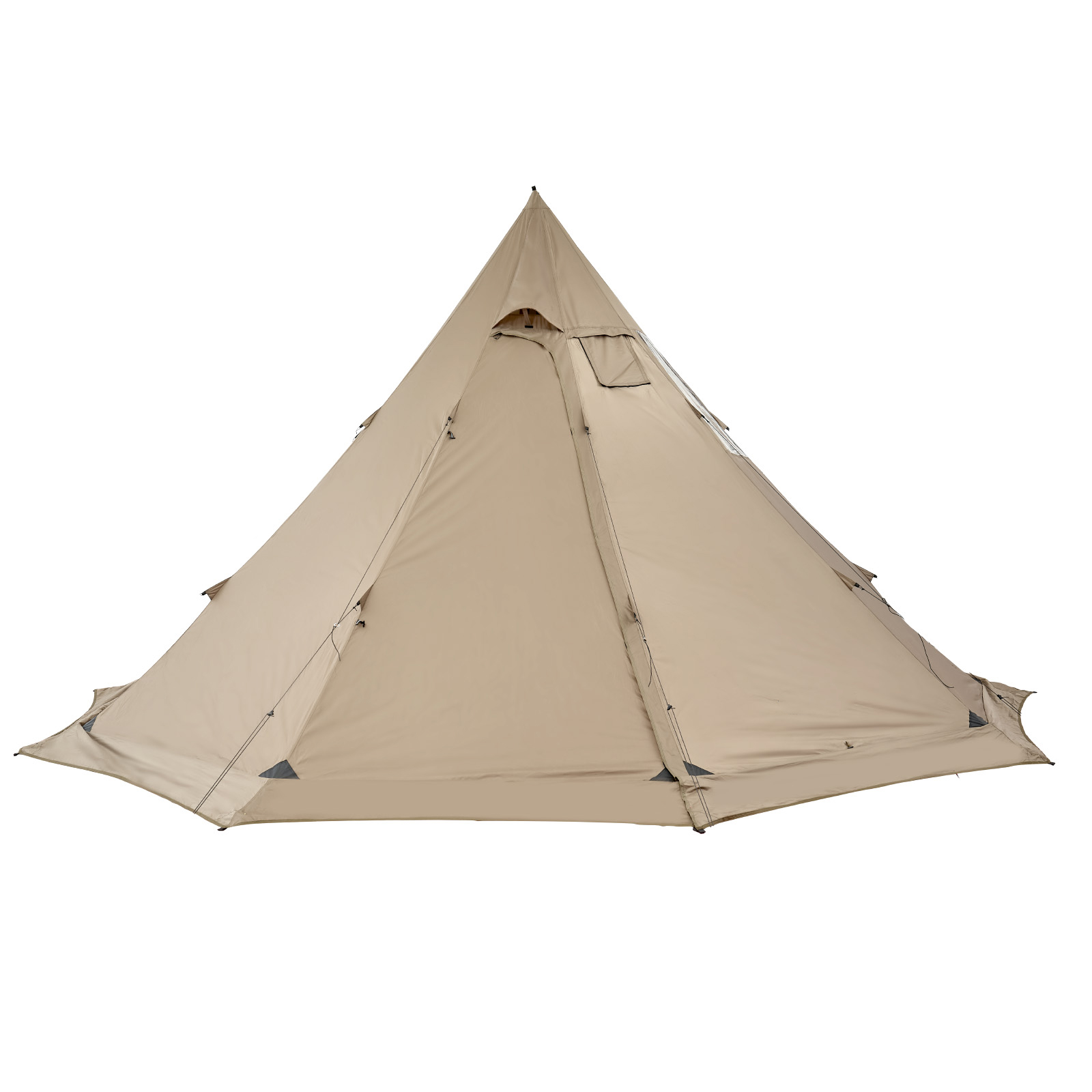 Uimoso Camping Tent Cabin Tent Tipi Tent w/ Stove Jack Lightweight Hot ...
