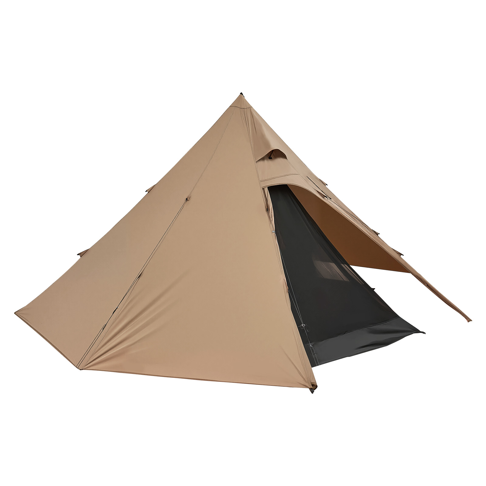 Uimoso Camping Tent Cabin Tent Tipi Tent w/ Stove Jack Lightweight Hot ...