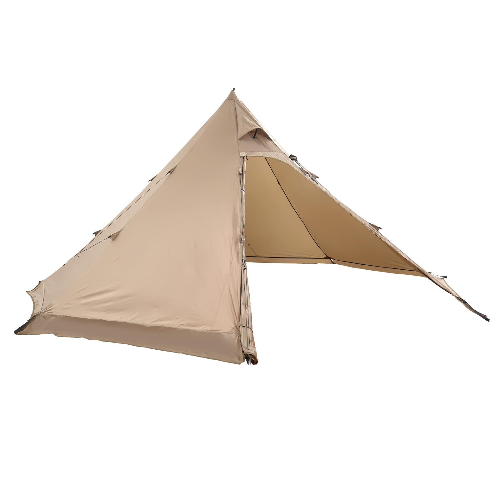 Uimoso Camping Tent Cabin Tent Tipi Tent w/ Stove Jack Lightweight Hot ...