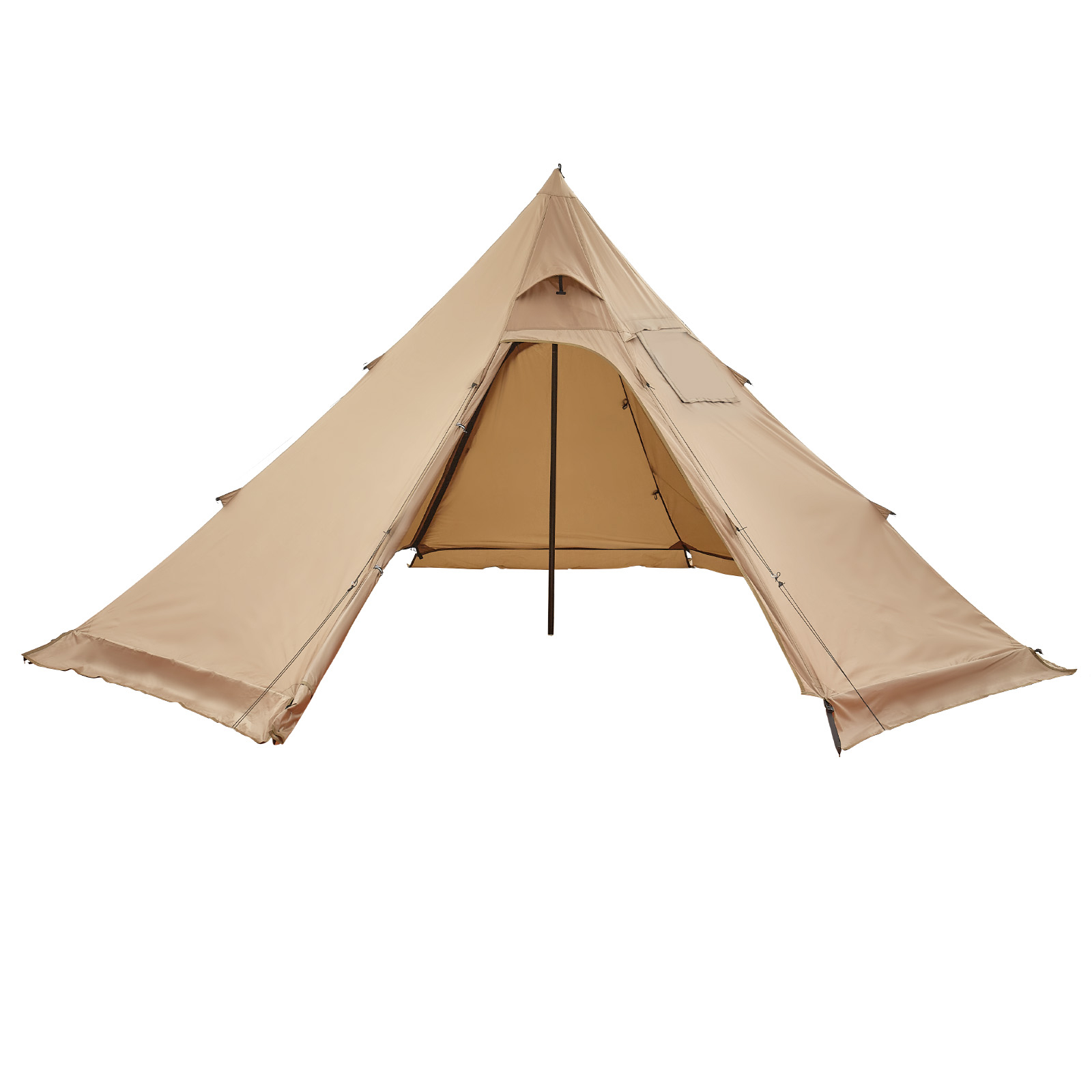 Uimoso Camping Tent Cabin Tent Tipi Tent w/ Stove Jack Lightweight Hot ...