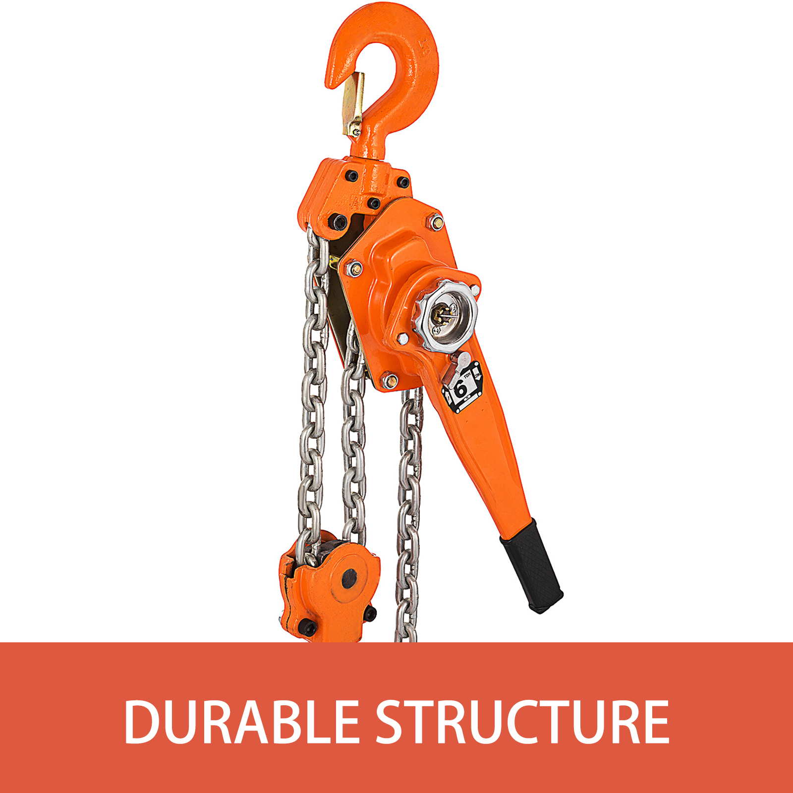 Lever Block Chain Hoist 6t 1.5m/5ft Chain Hoist Ratchet Lever Hoist ...