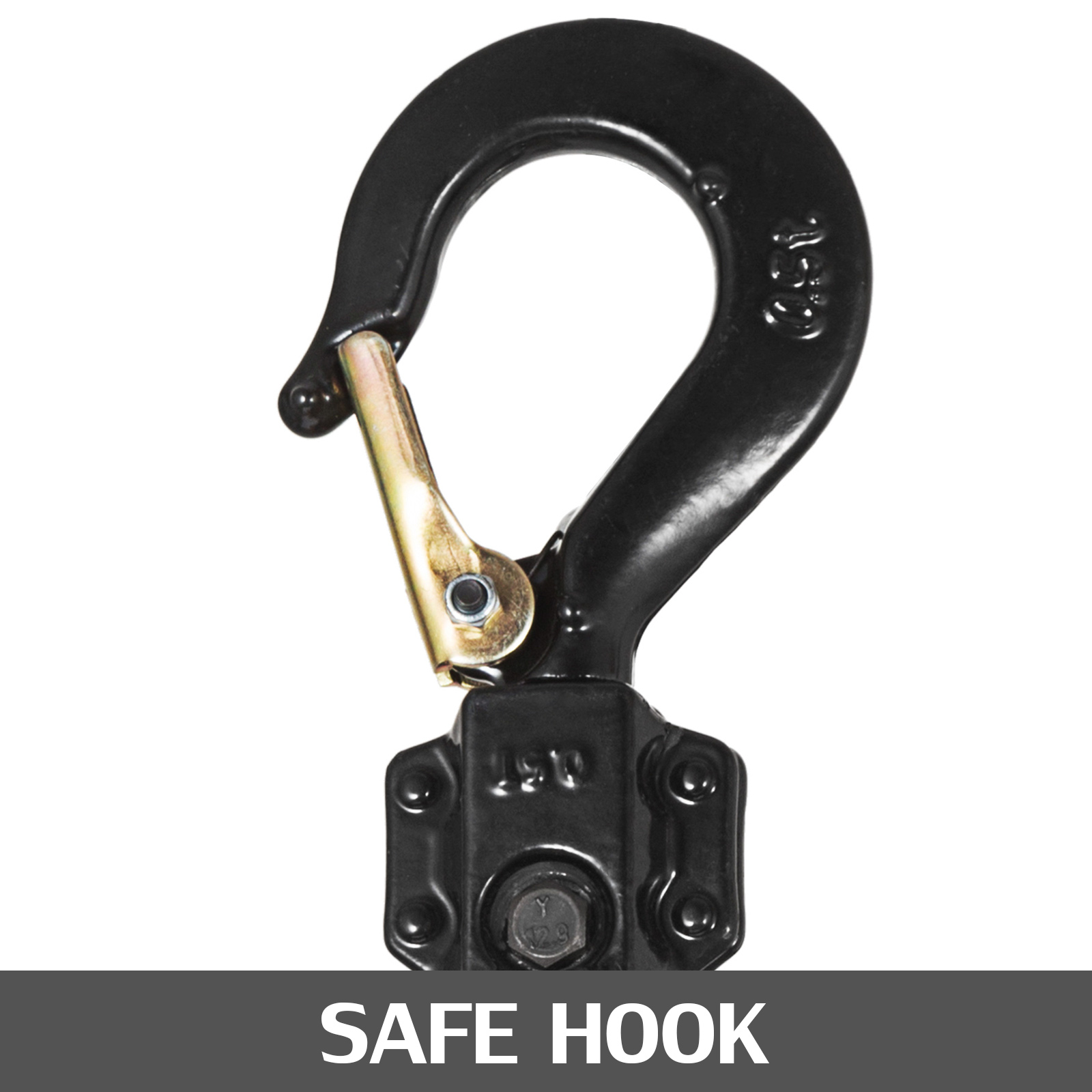 0.75t 1.5m Lever Block Chain Hoist Puller Hand Pull Solid Grips | VEVOR US