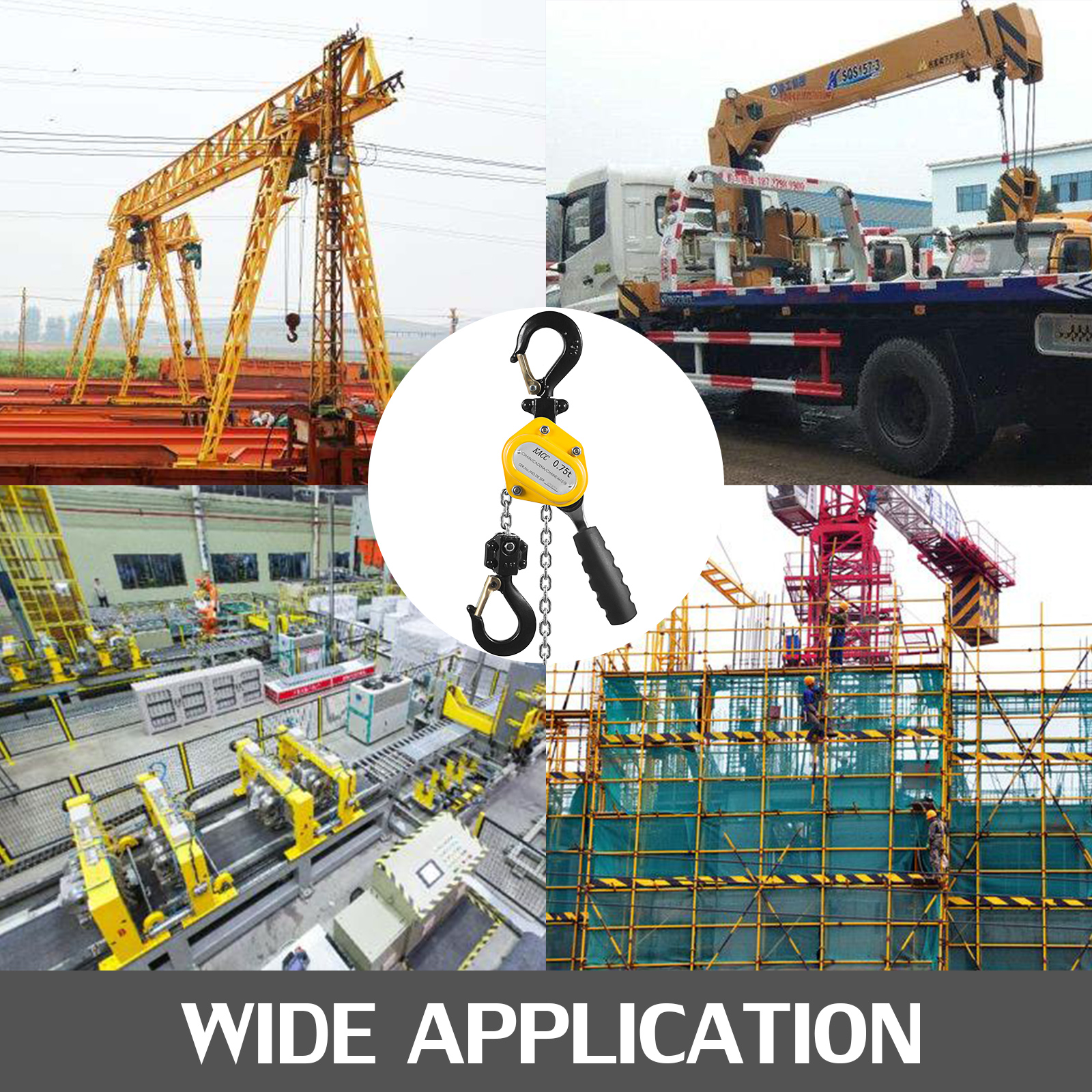 Mini Lever Block Chain Hoist 0.75t 1.5m, Manual Lever Block Puller W ...