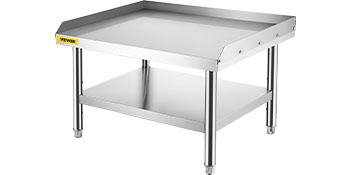 VEVOR Stainless Steel Equipment Grill Stand, 36 x 28 x 24 Inches ...