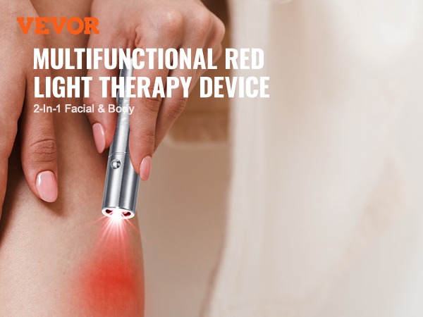 VEVOR Red Light Therapy Device for for Body, Red & Near Infrared Light ...