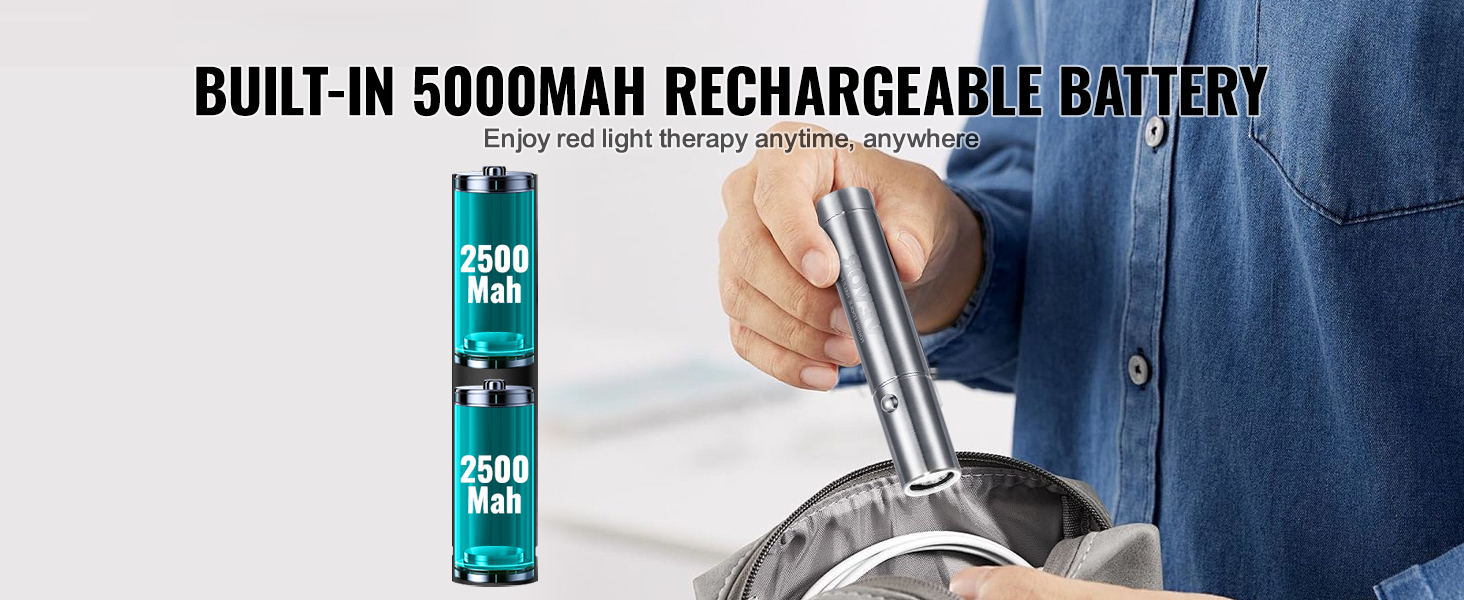 VEVOR Red Light Therapy Device for for Body, Red & Near Infrared Light ...