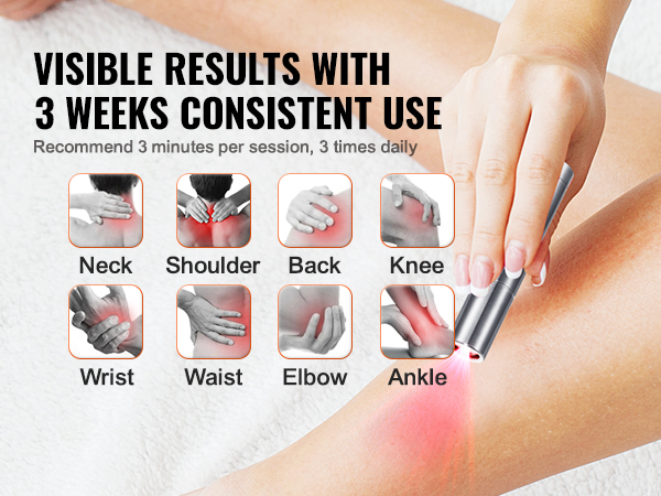 VEVOR Red Light Therapy Device for for Body, Red & Near Infrared Light ...