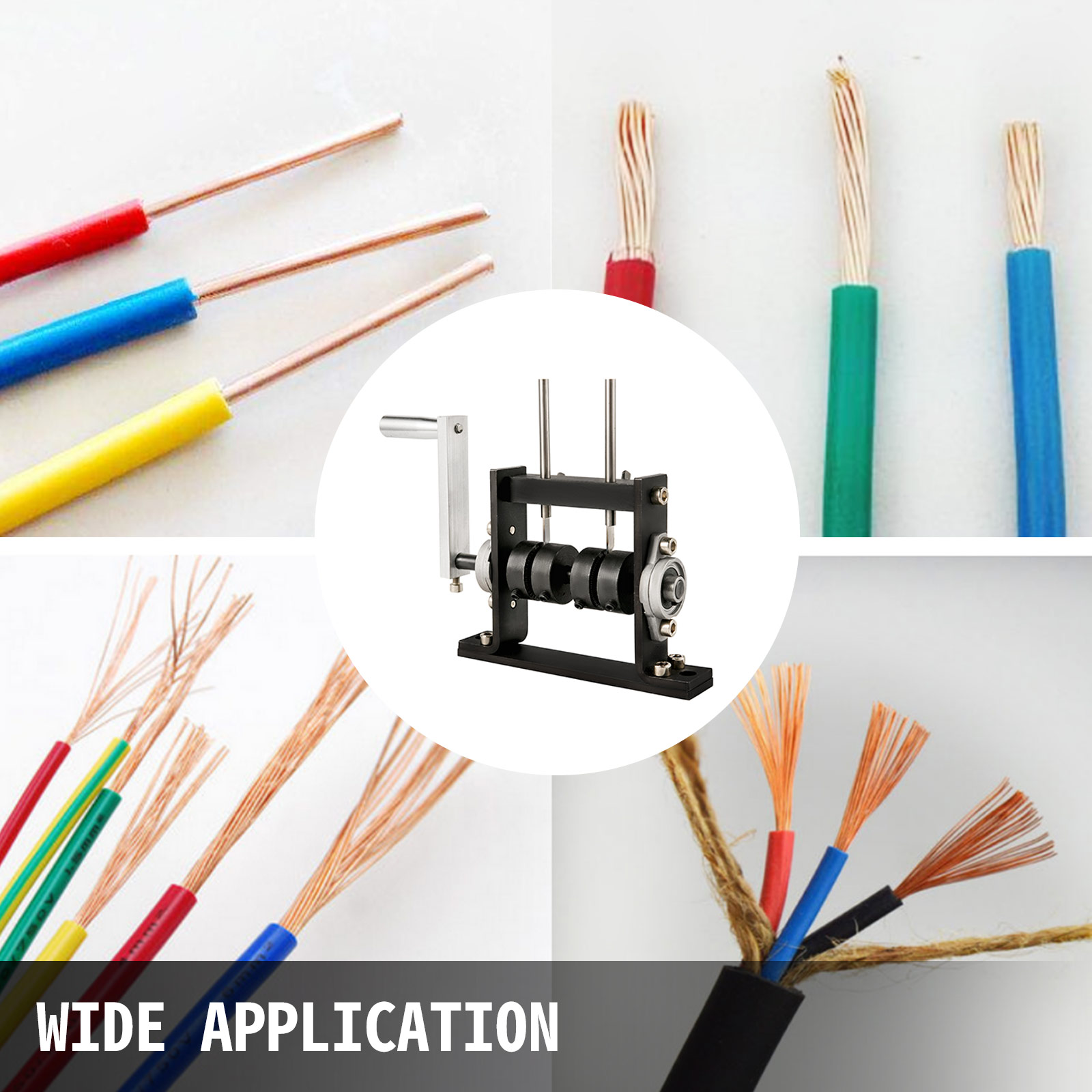 Vevor Manual Wire Stripping Machine, Scrap Cable Stripper, Copper ...