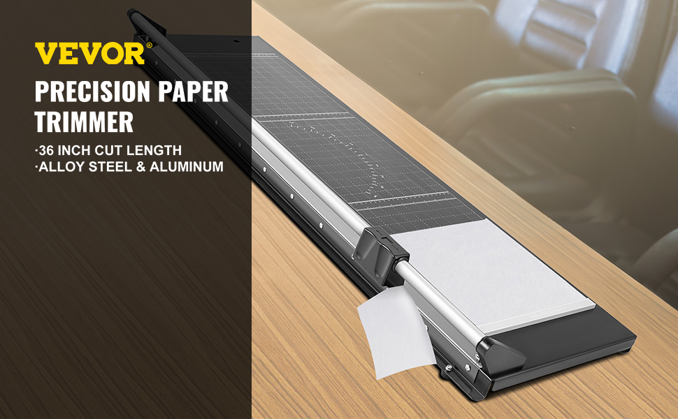 VEVOR 36 Inch Sharp Photo Paper Cutter Manual Precision Rotary Paper ...