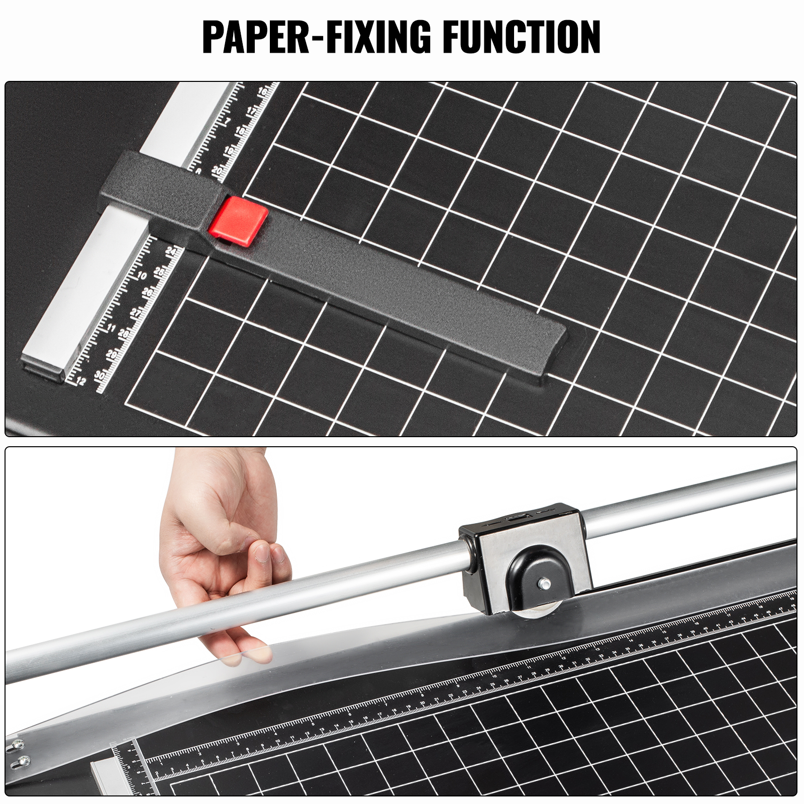 VEVOR VEVOR Paper Cutter Precision Paper Trimmer Rotary 71" Manual ...