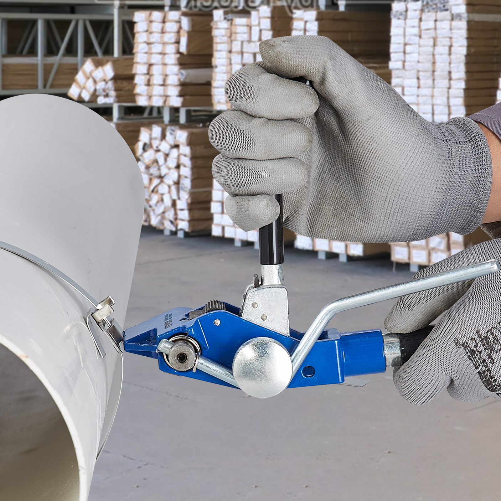 VEVOR Steel Strapping Tool Belt Banding Machine Kit Packaging ...