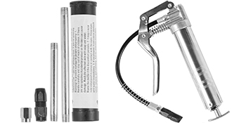 Mophorn Pistol Grip Grease Gun, 3500 PSI, 4 OZ / 120 CC Capacity Heavy ...