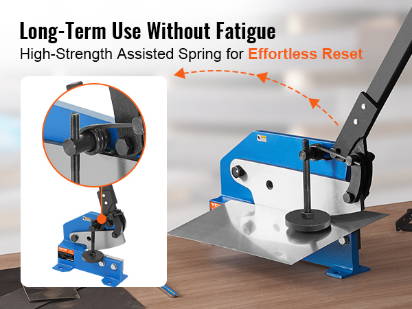 VEVOR 5" Manual Hand Plate Shear for Metal Sheet Processing, HS-5 ...